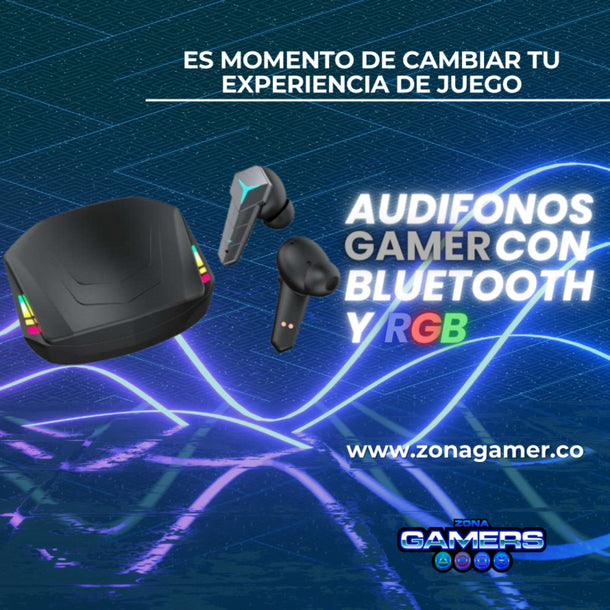 Audifonos Gamer con Bluetooth y RGB Optimus Sound – ZONAGAMER